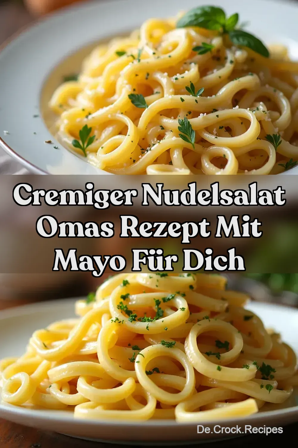 Klassischer Nudelsalat mit Mayo Omas Rezept blitzschnell